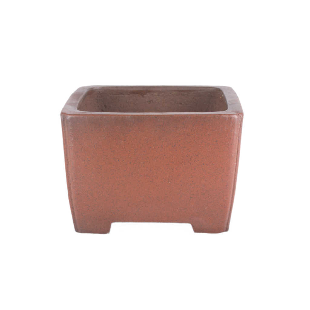 Square Cascade Shohin Bonsai Pot by Shibakatsu - Japan - bonsaipots.eu